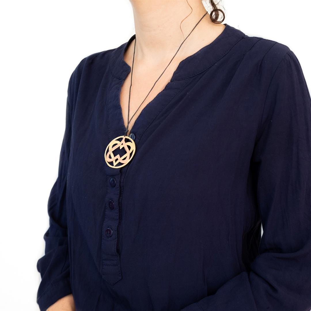 Yad LaKashish | Double Heart Necklace